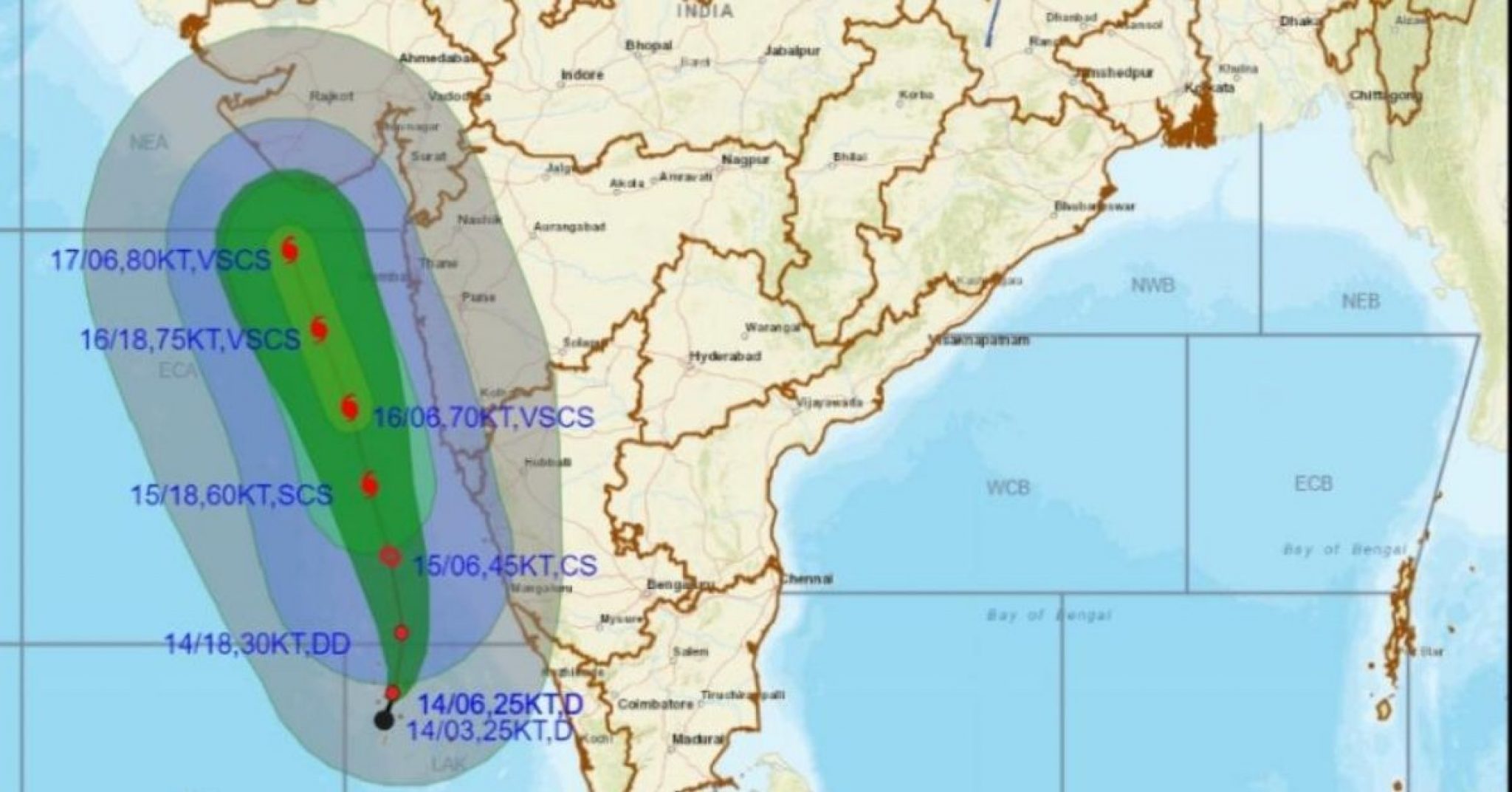 Cyclone Tauktae: Karnataka, Kerala, Maharashtra, and Gujarat On High Alert